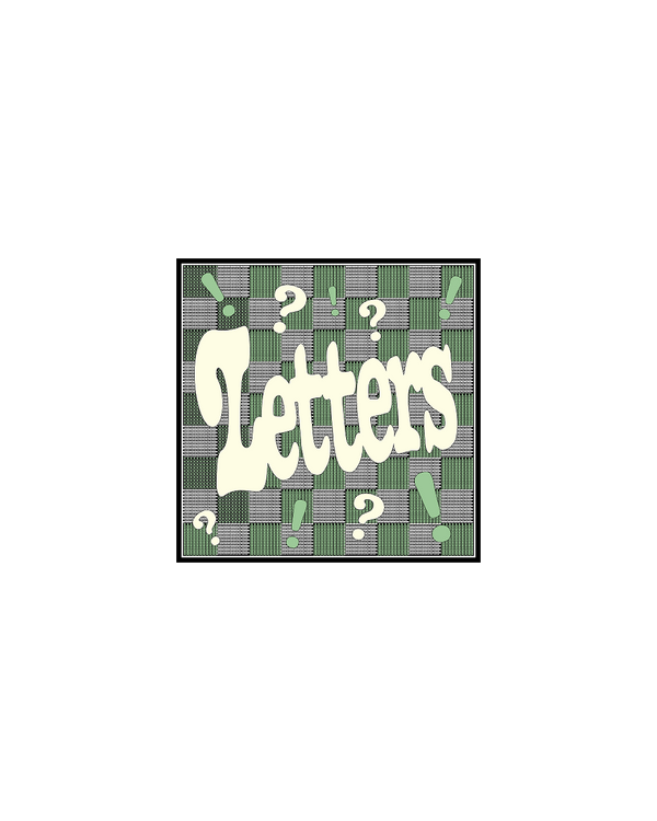 Damier Letters Bandana - Pure Sage by Red Letters